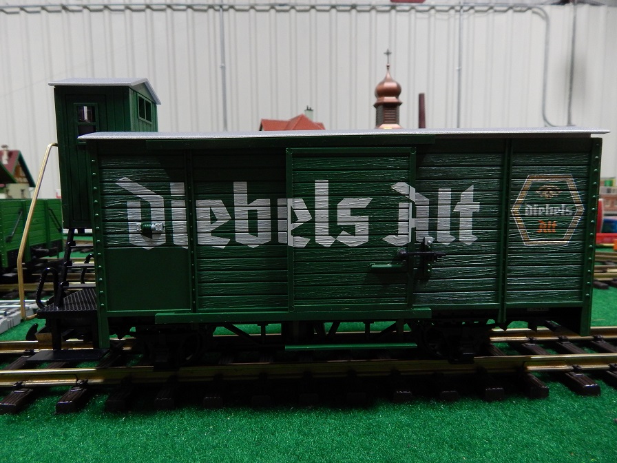 LGB 43260 Diebels Alt Beer Box Car in Pre-Owned LGB Freight Cars